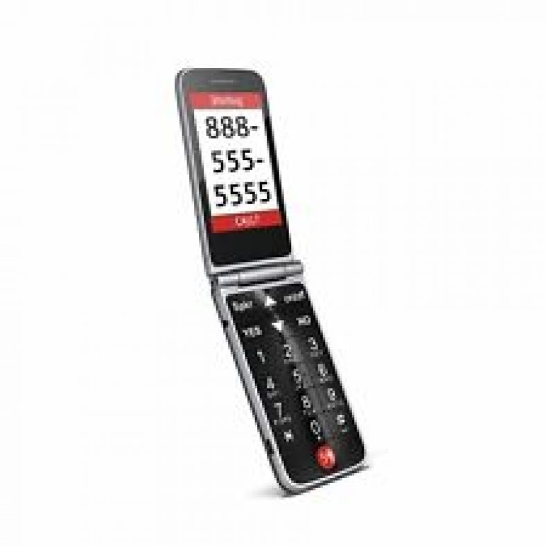 Jitterbug Flip Easy-to-Use Cell Phone for Seniors (Graphite) by ... Jitterbug Flip Easy-to-Use Cell Phone for Seniors (Graphite) by ...